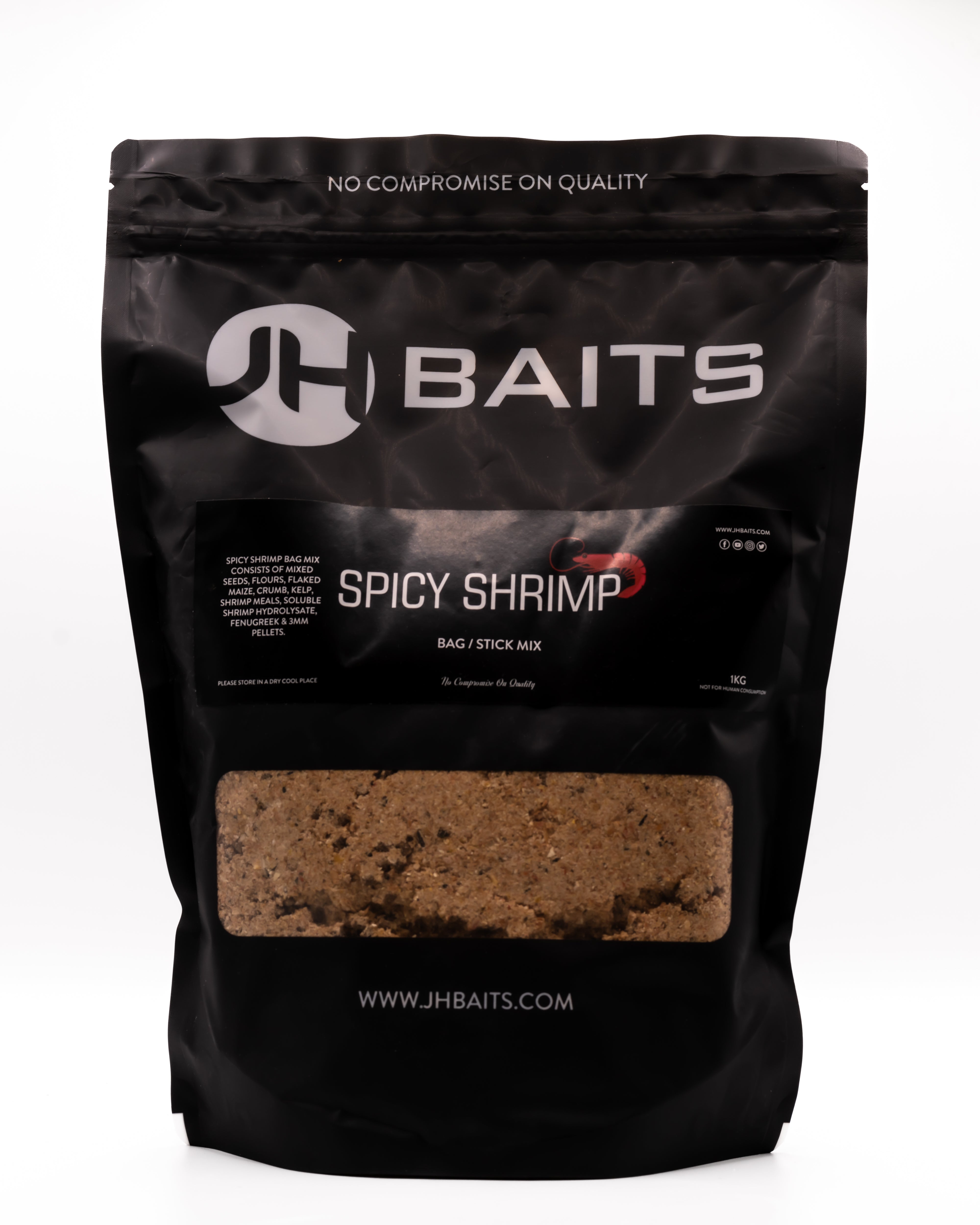 JH Baits Spicy Shrimp PVA Stick Mix